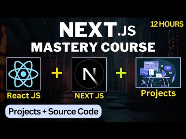 Next.js Full Course 🔥 | Next.js Mastery Tutorial (Beginner to Advanced ...