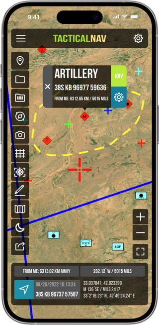 TACNAV-X: Tactical Navigation for Military | TACNAV