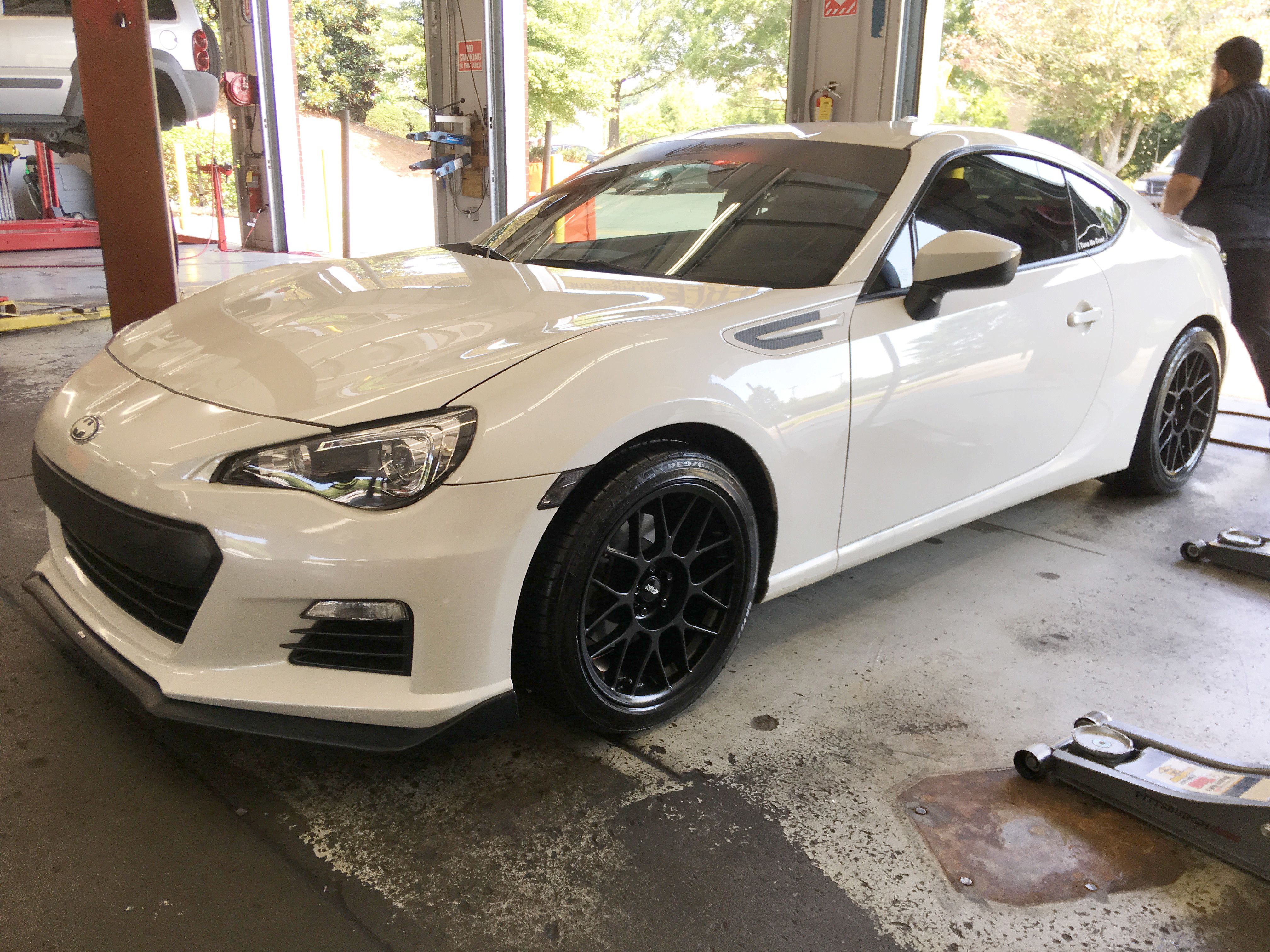 Subaru ZC6 / Gen 1 BRZ with 17" ARC-8 Wheels in Satin Black