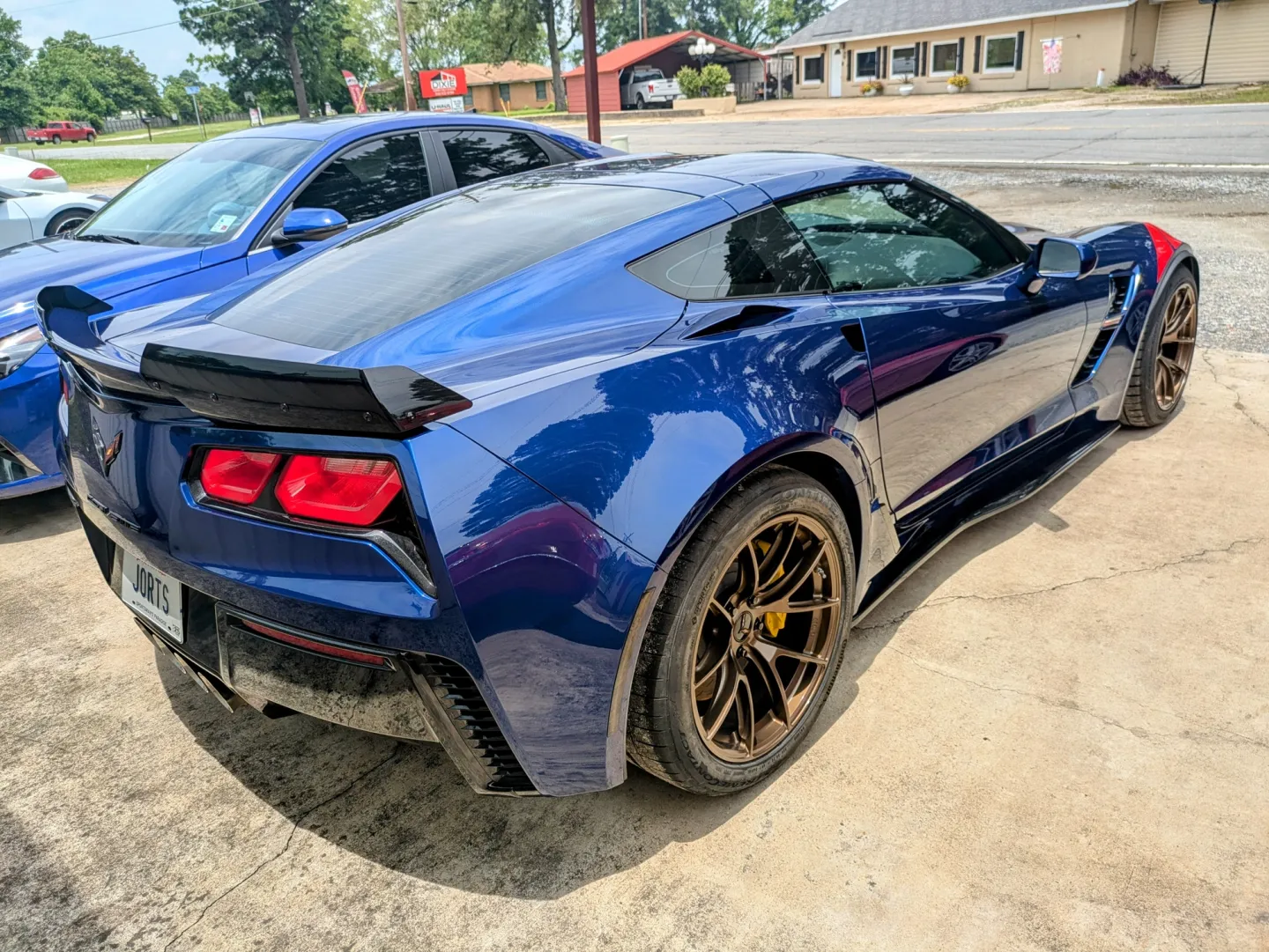 Chevrolet C7 Corvette Grand Sport with 18"/19" VS-5RS Wheels in Satin ...