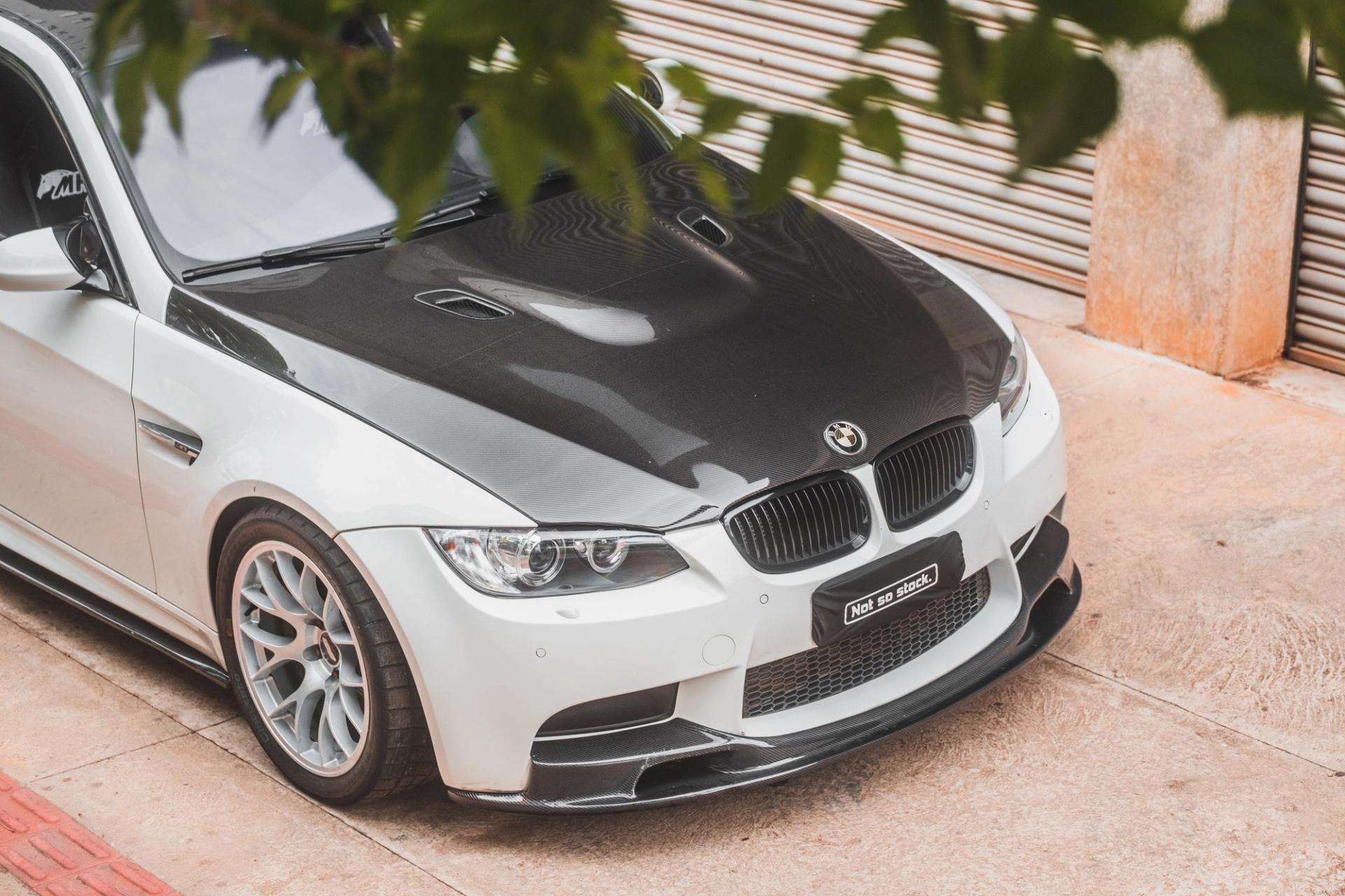 BMW E92 Coupe M3 with 18" EC-7 in Race Silver on BMW E90 E92 E93 - Apex ...