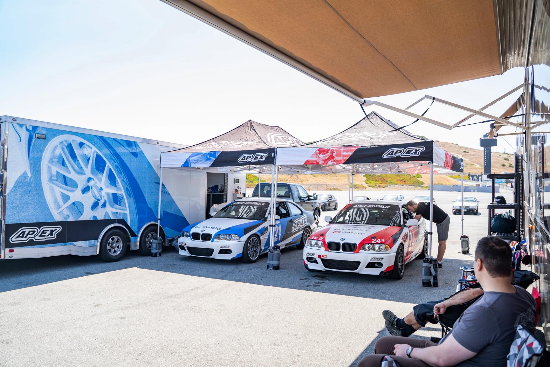 BMW Spec E46 with 17" EC-7R Wheels in Anthracite