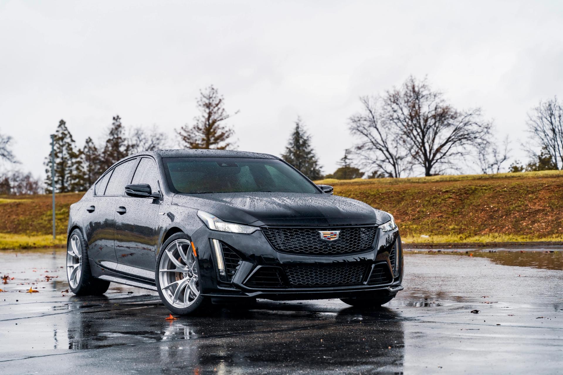Cadillac CT5-V Blackwing with 20" VS-5RS Wheels in Brushed Clear