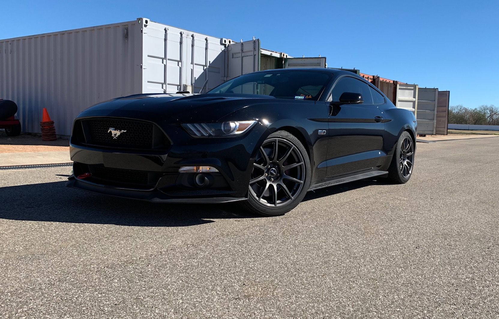 Ford S550 Mustang GT with 19" SM-10 in Anthracite on Ford S550 - Apex Album