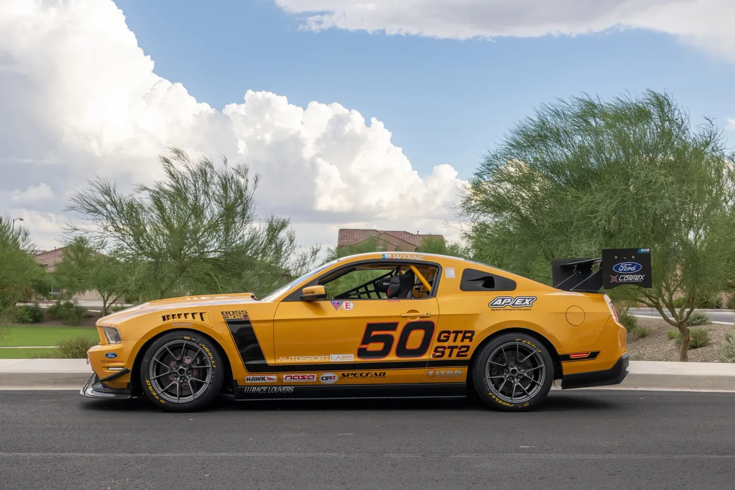 Ford S197 Mustang GT with 18" VS-5RS Wheels in Anthracite