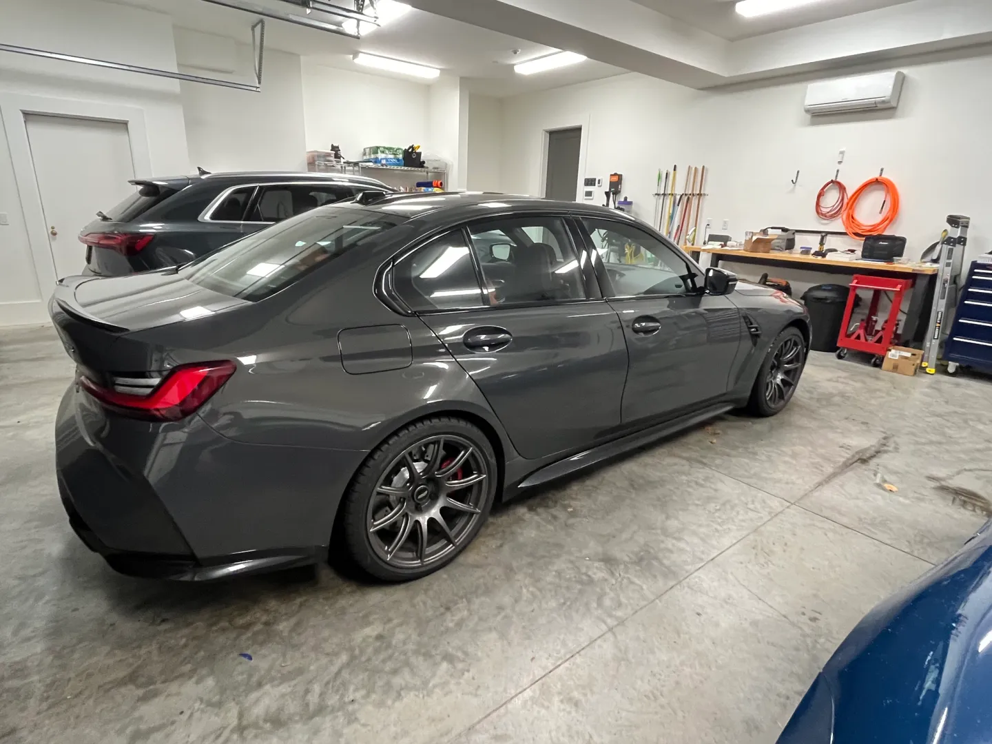 BMW G80 M3 with 19" SM-10 Wheels in Anthracite