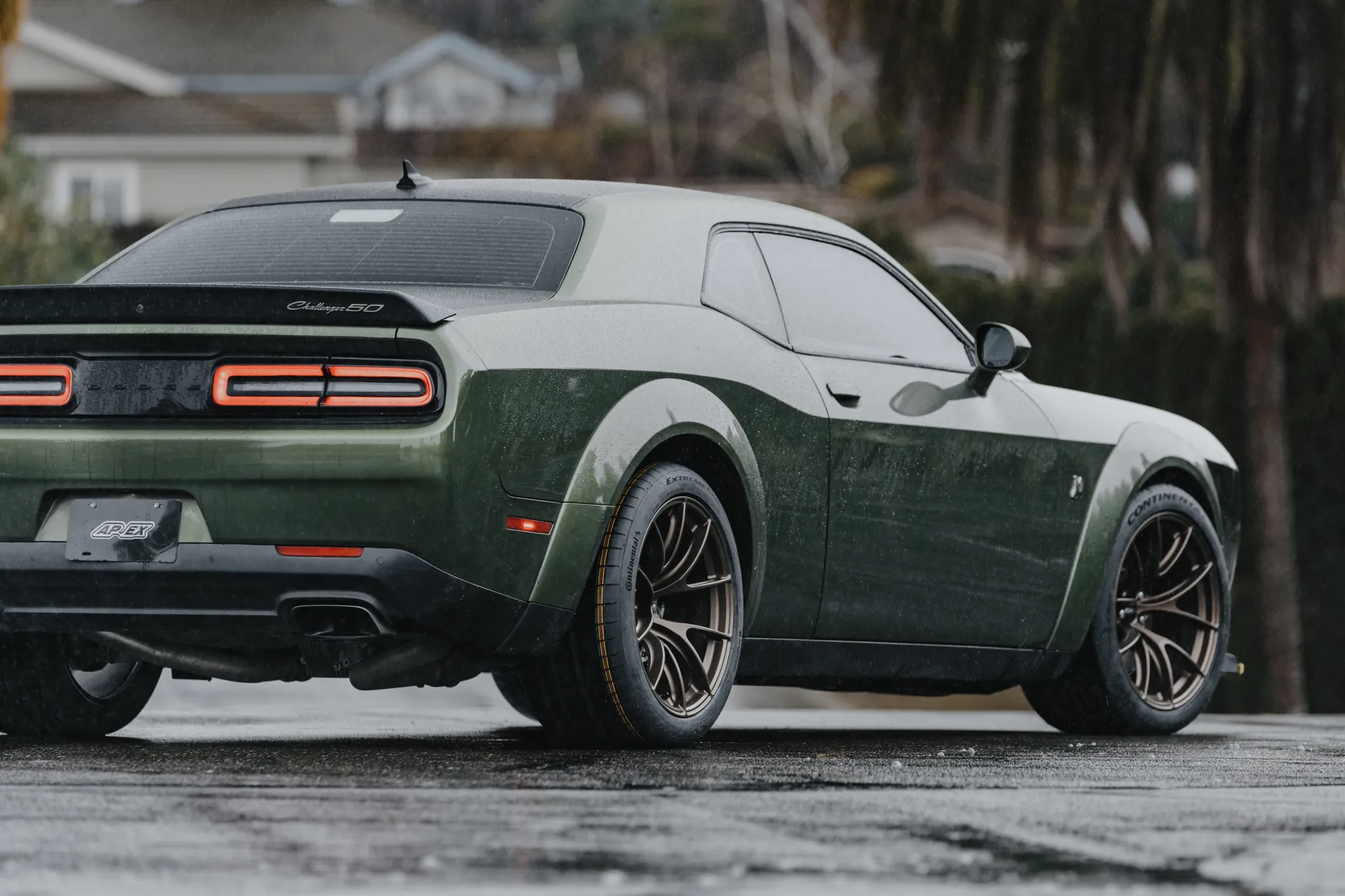 Dodge Challenger R/T Scat Pack Widebody with 20" VS-5RS Wheels in Satin ...