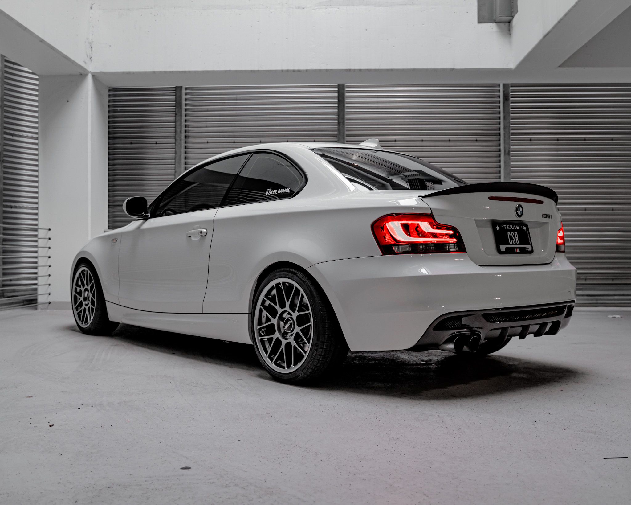 BMW E82 Coupe 1 Series with 18" ARC-8 Wheels in Anthracite