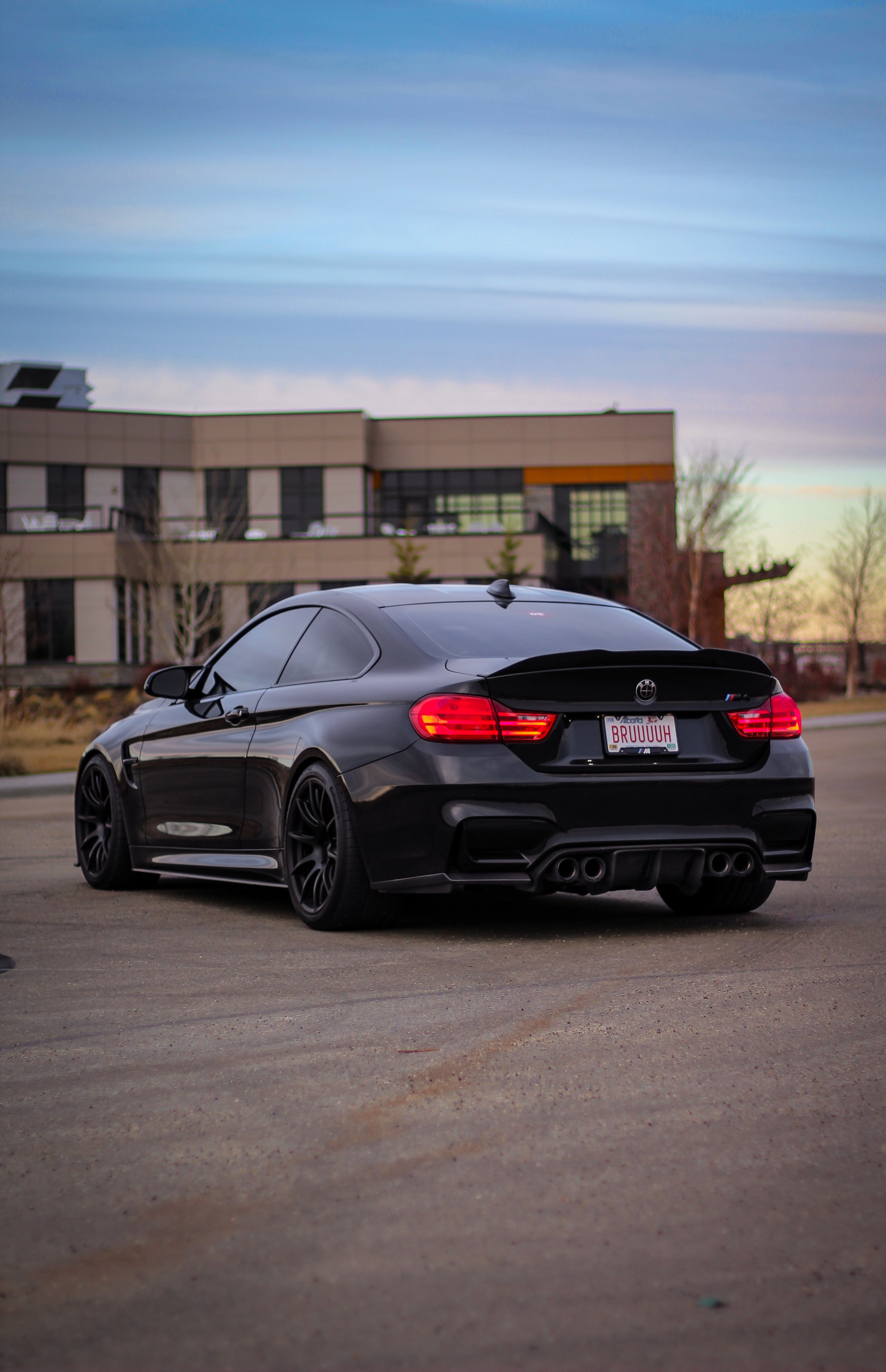 BMW F82 Coupe M4 with 19" SM-10 in Satin Black on BMW F82 F83 - Apex Album