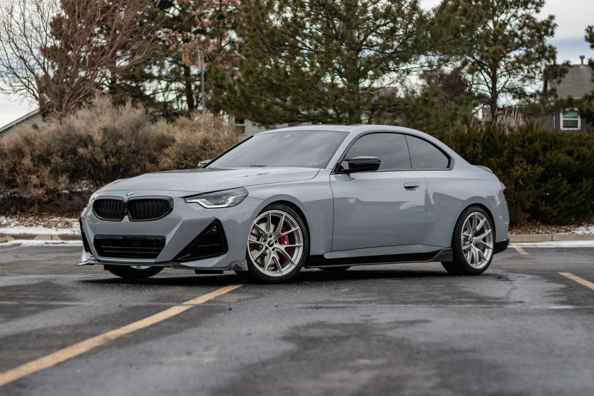 BMW G42 2 Series with 19" VS-5RS Wheels in Brushed Clear