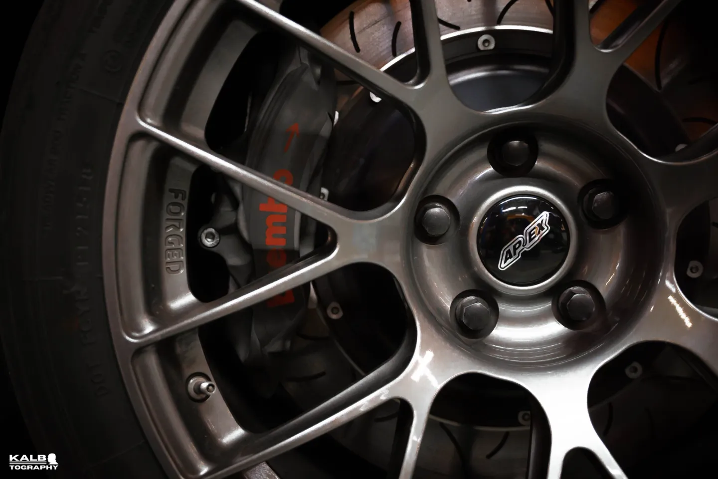 Toyota GR Supra with 18" EC-7RS Wheels in Satin Bronze