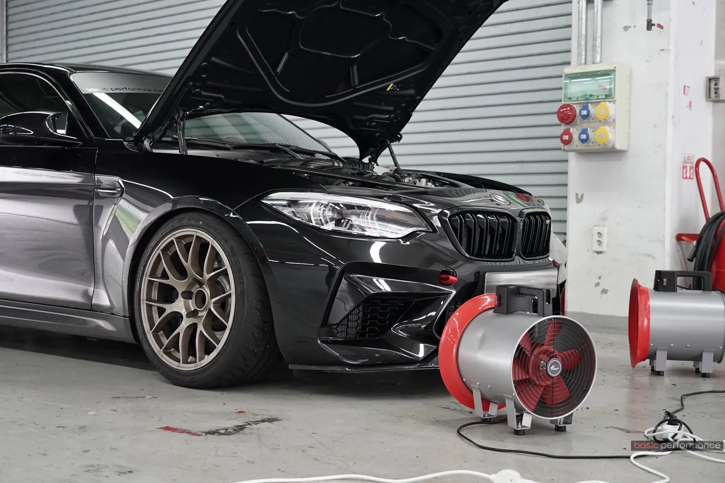 BMW F87 M2 with 18" EC-7 Wheels in Custom Finish