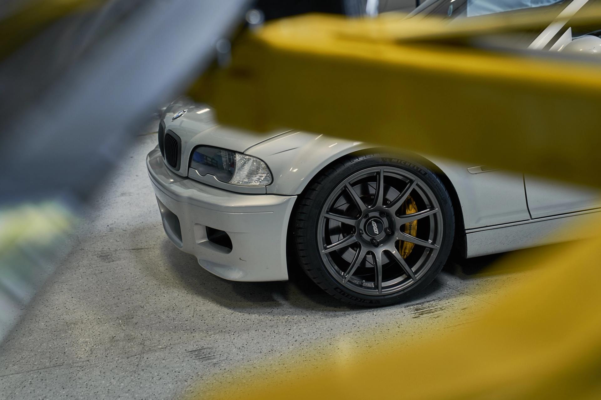 BMW E46 M3 with 19" SM-10 Wheels in Anthracite