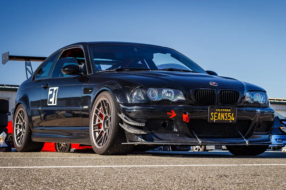 Sean’s E46 M3 Track Car With 18” ARC-8 Wheels