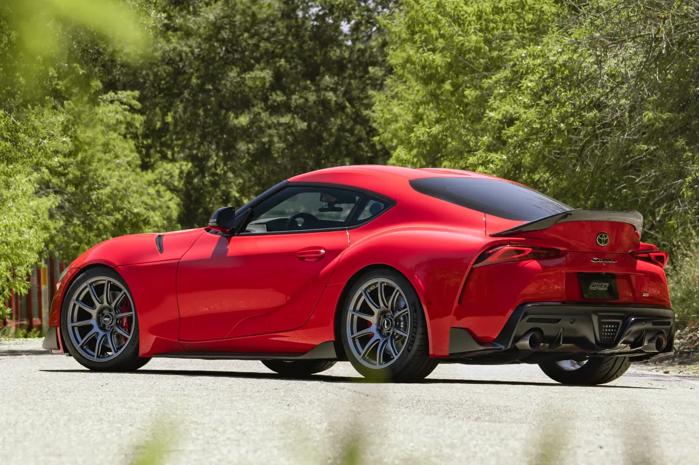 Toyota GR Supra with 19" SM-10 Wheels in Anthracite