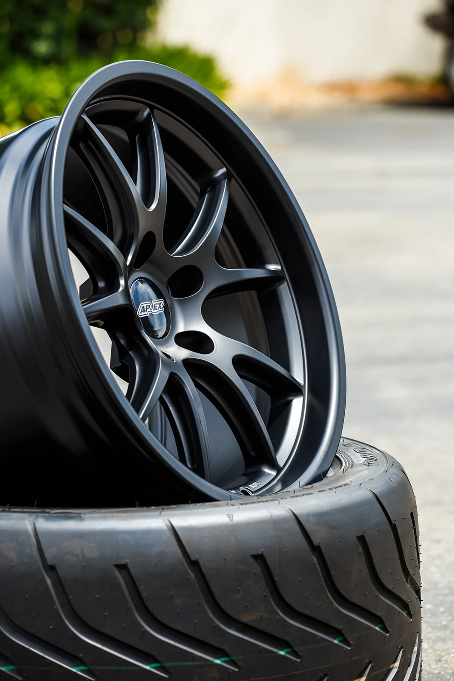 New Apex Wheels in Satin Black