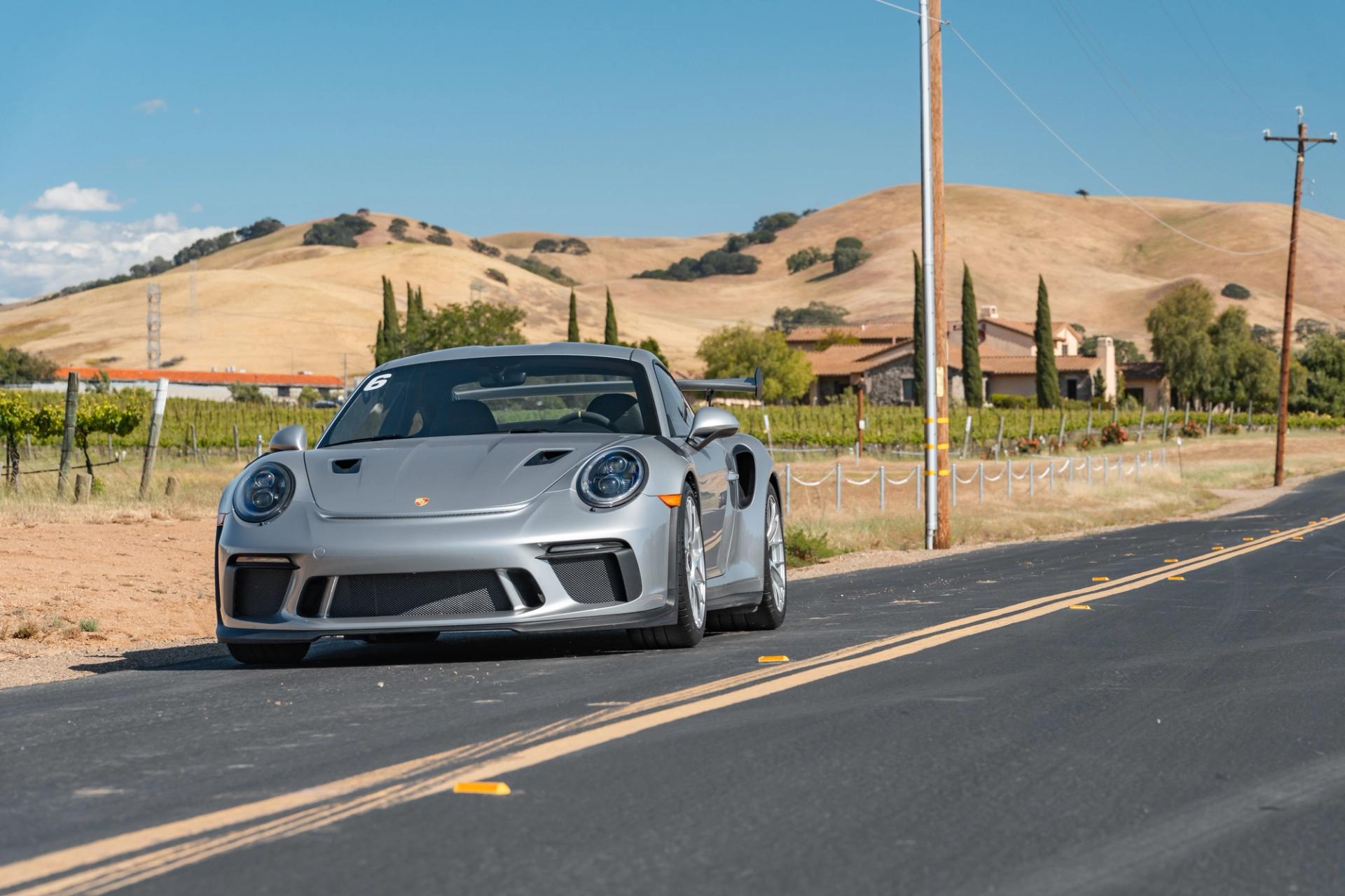 Porsche 911 991.2 GT3 RS with 19" EC-7RS in Race Silver on Porsche 991 GT2RS & GT3RS - Apex Album