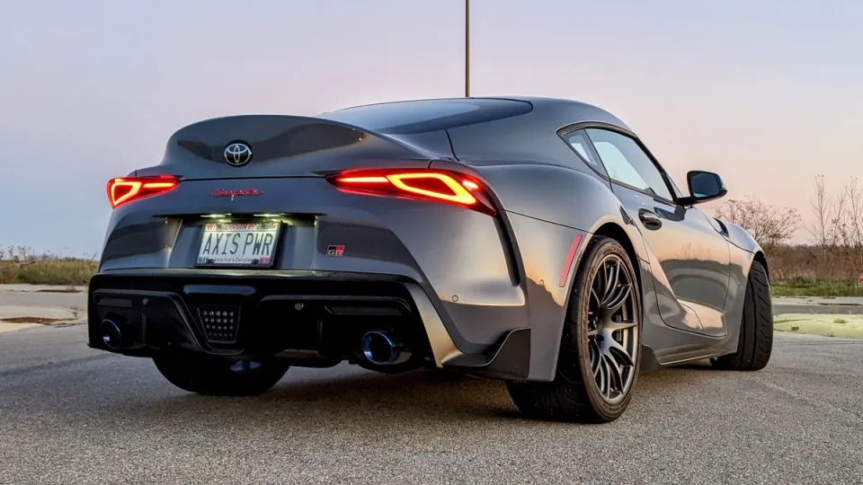 Toyota GR Supra with 19" SM-10 Wheels in Anthracite