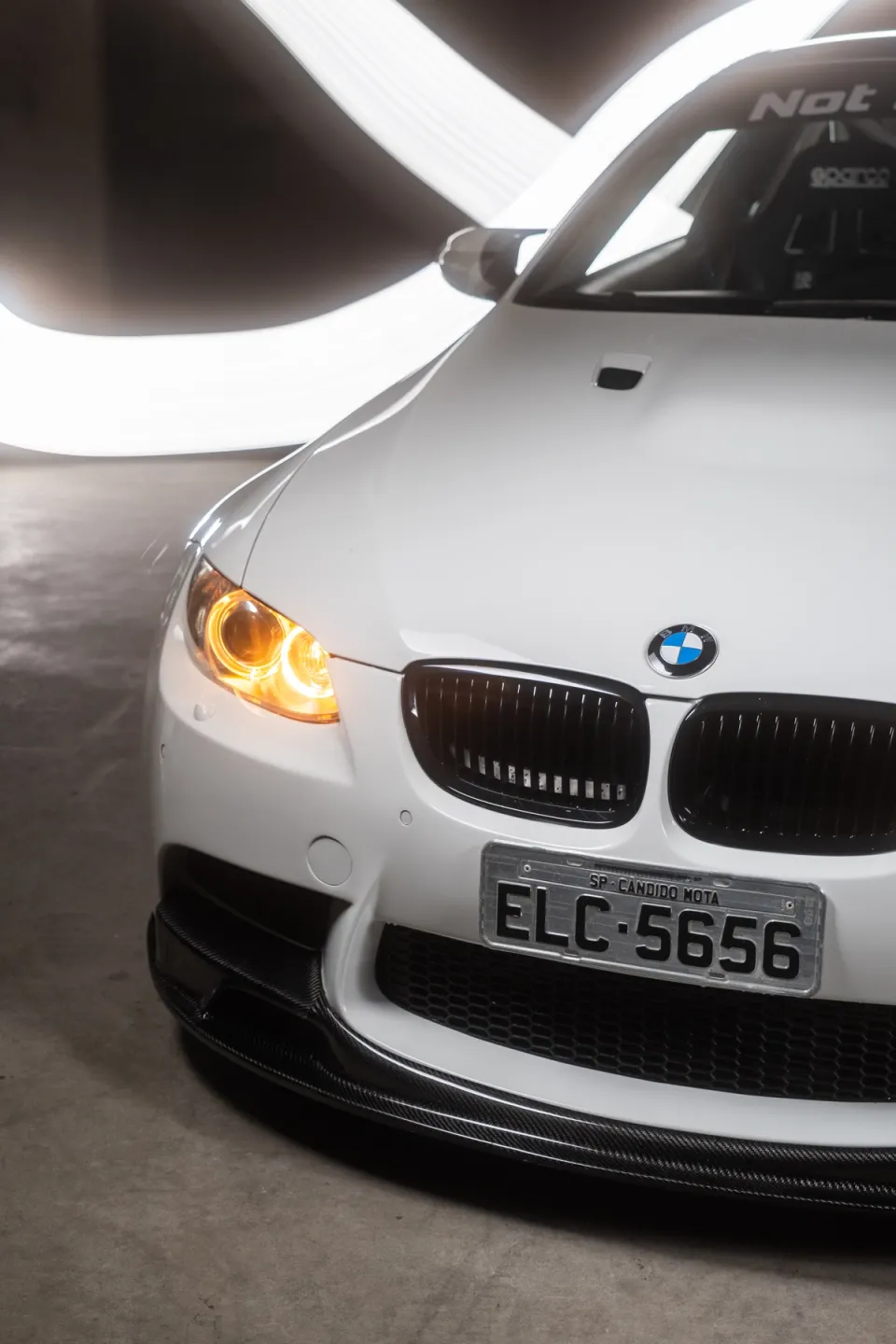 BMW E92 Coupe M3 with 19" SM-10 Wheels in Race Silver
