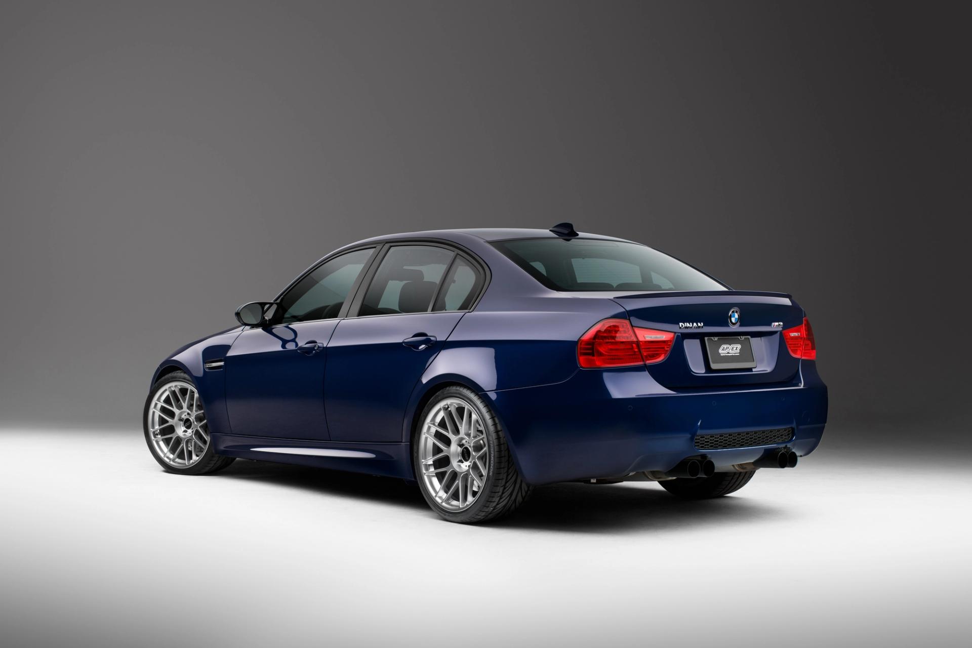 BMW E90 Sedan M3 with 19" ARC-8 Wheels in Hyper Silver