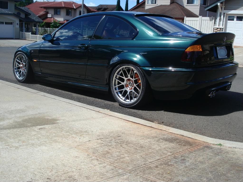BMW E46 M3 with 18" ARC-8 in Hyper Black on BMW E46 - Apex Album