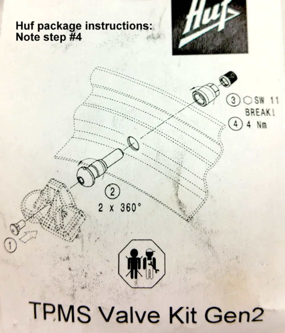 Metal Valve Stem Installation Instructions