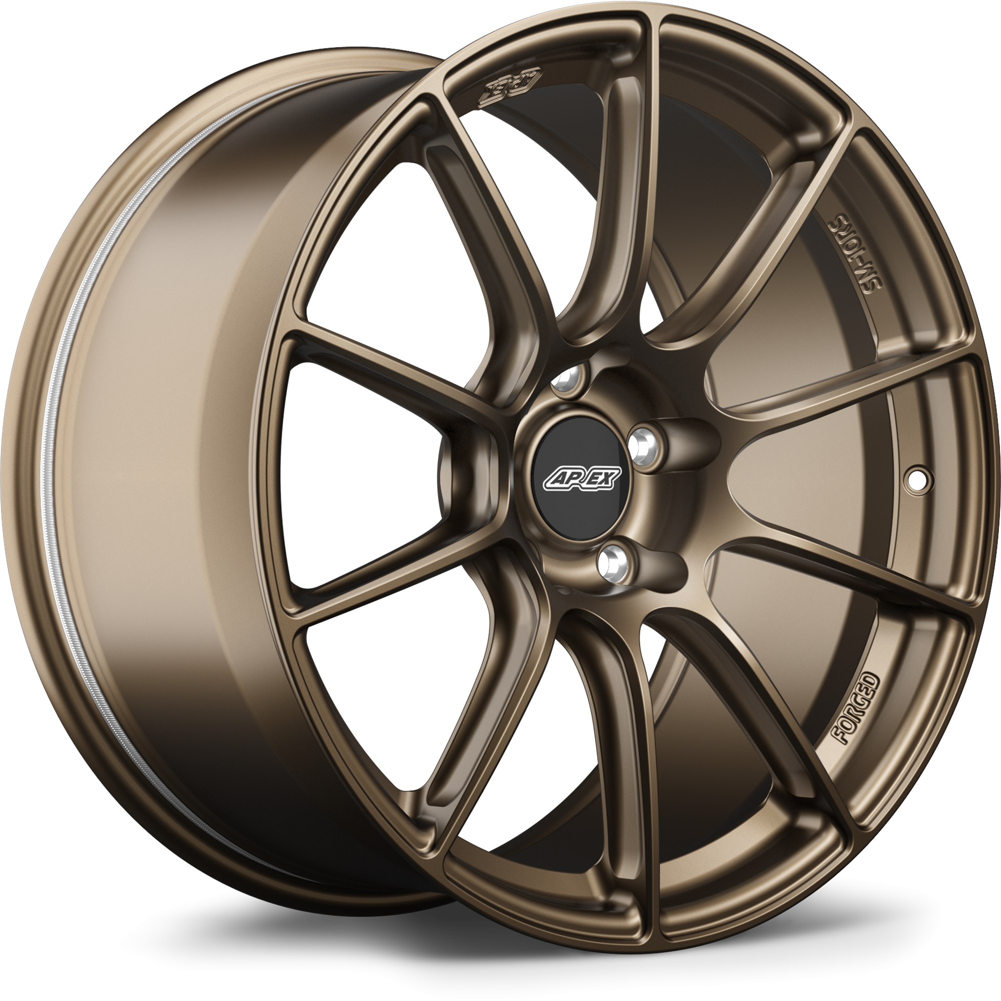Tesla Model 3 with 19" SM-10RS in Satin Bronze on Tesla All Model 3 ...