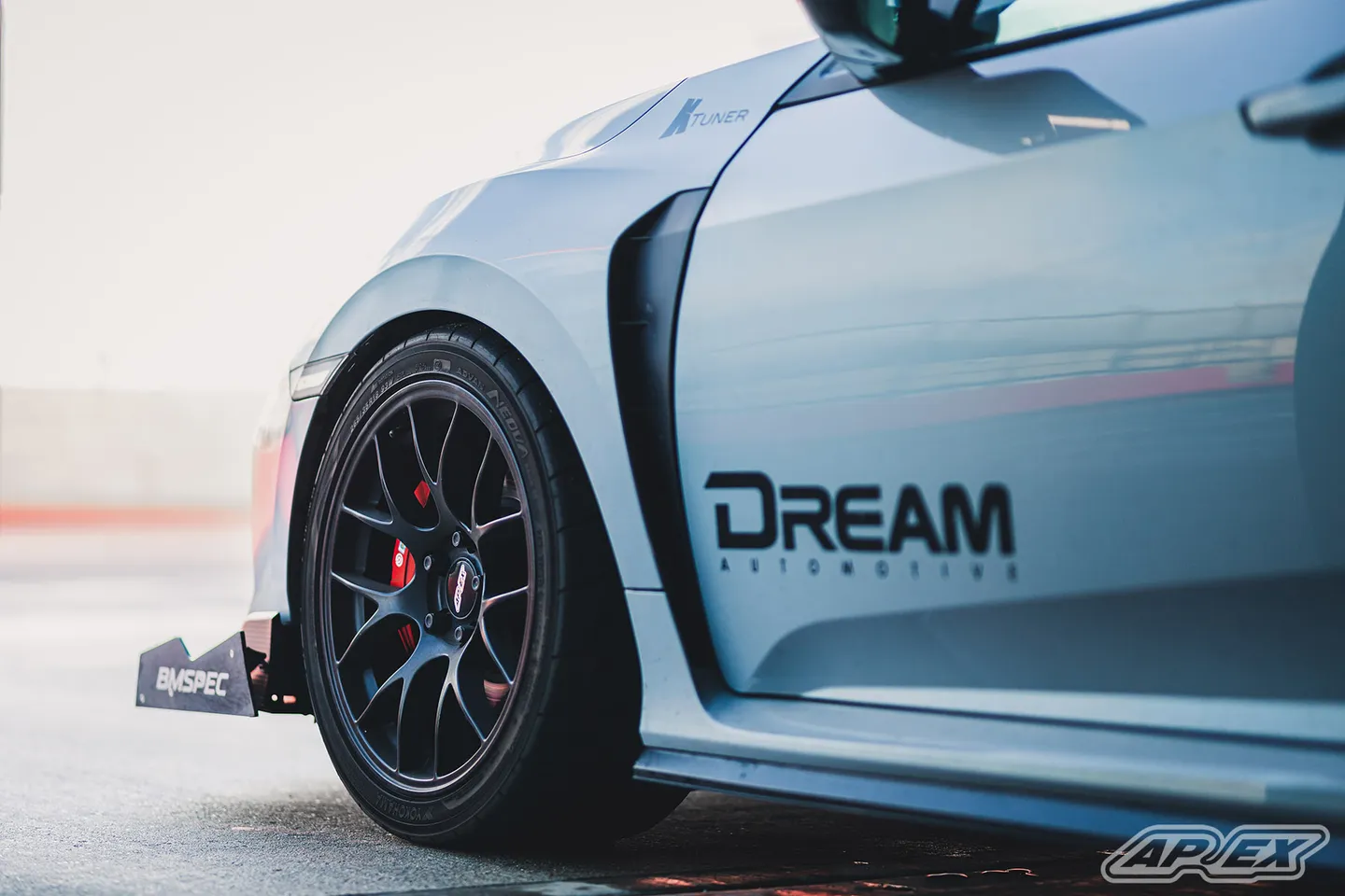 Honda Civic Type-R On EC-7 Wheels At Donnington Park