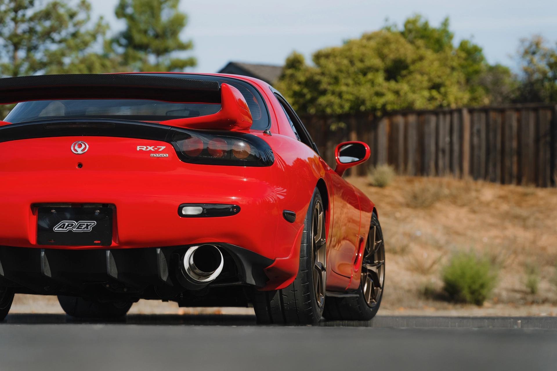 Mazda FD with 17" VS-5RS Wheels in Satin Bronze