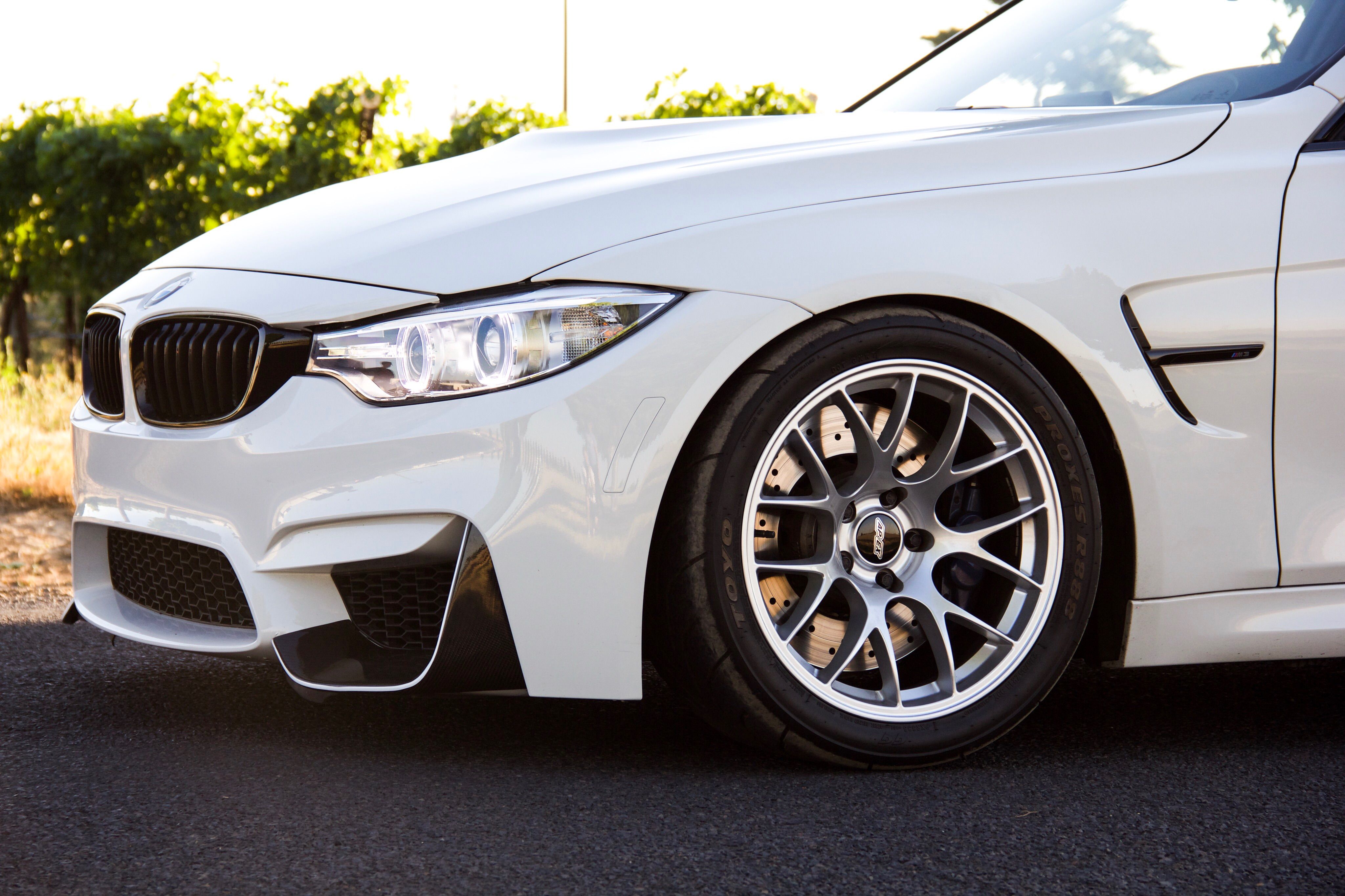 BMW F80 M3 with 18" EC-7 in Race Silver on BMW F80 - Apex Album