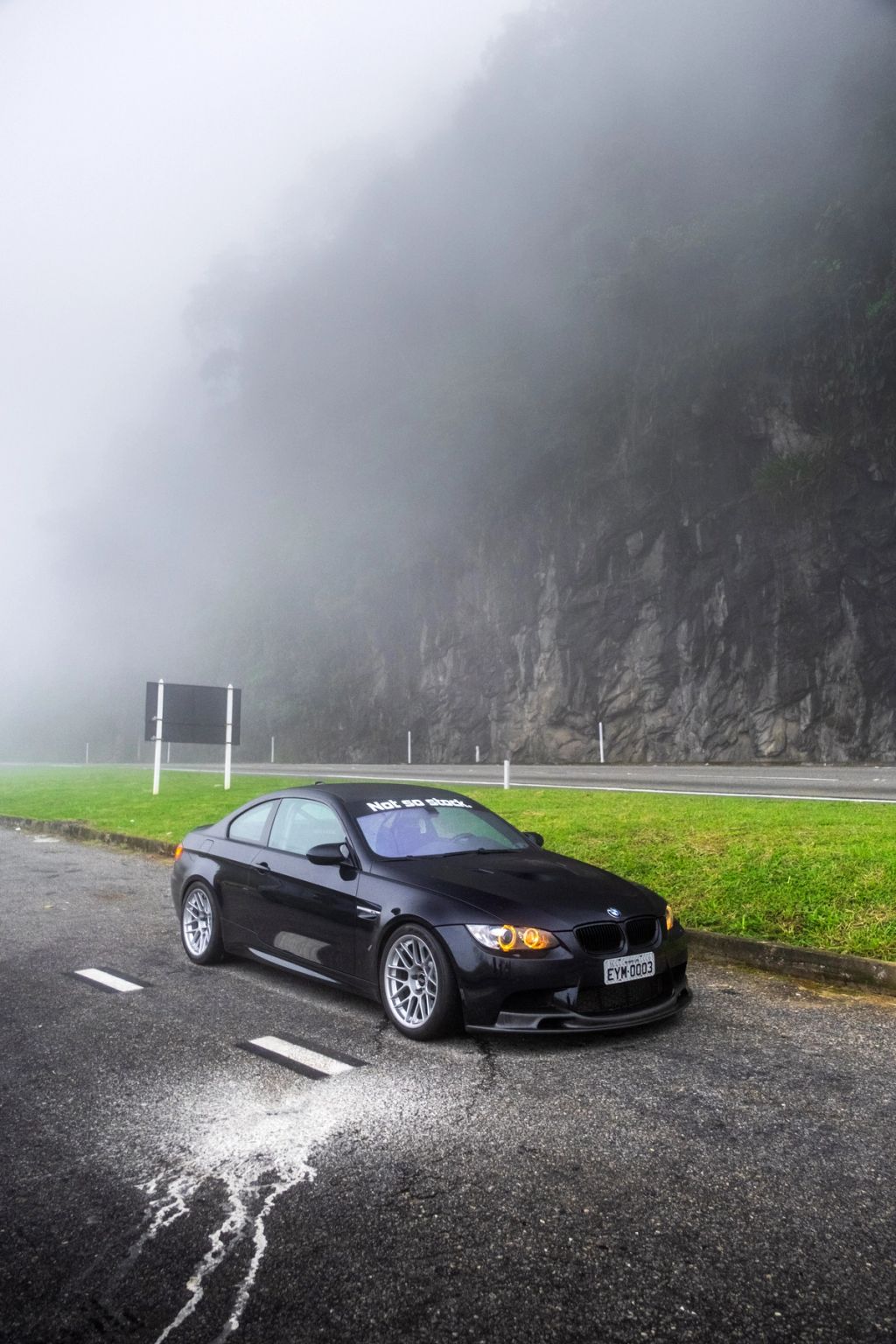 BMW E92 Coupe M3 with 18" ARC-8 Wheels in Hyper Silver