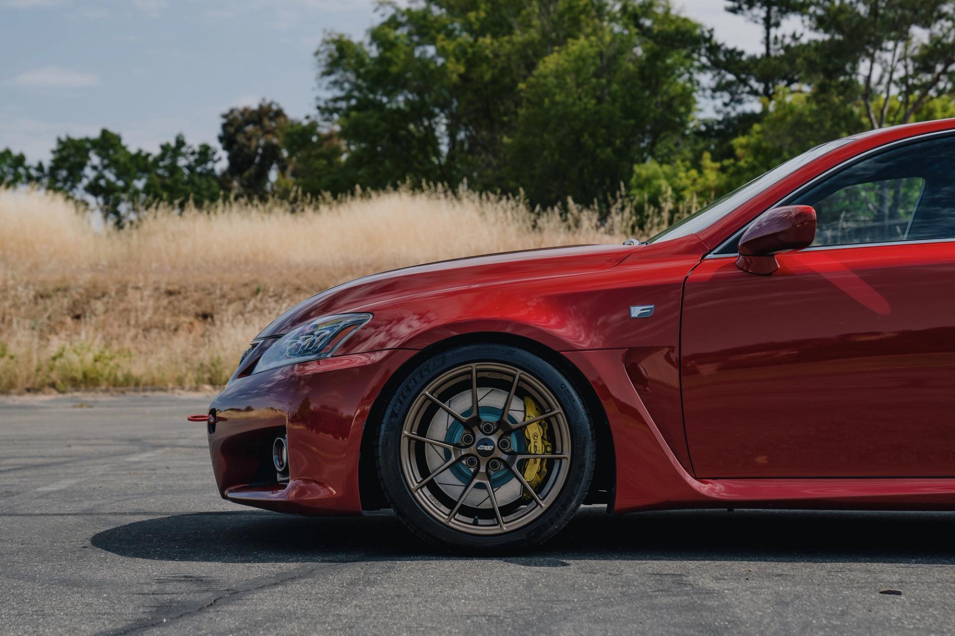 Lexus USE20 IS-F with 18" VS-5RS Wheels in Satin Bronze