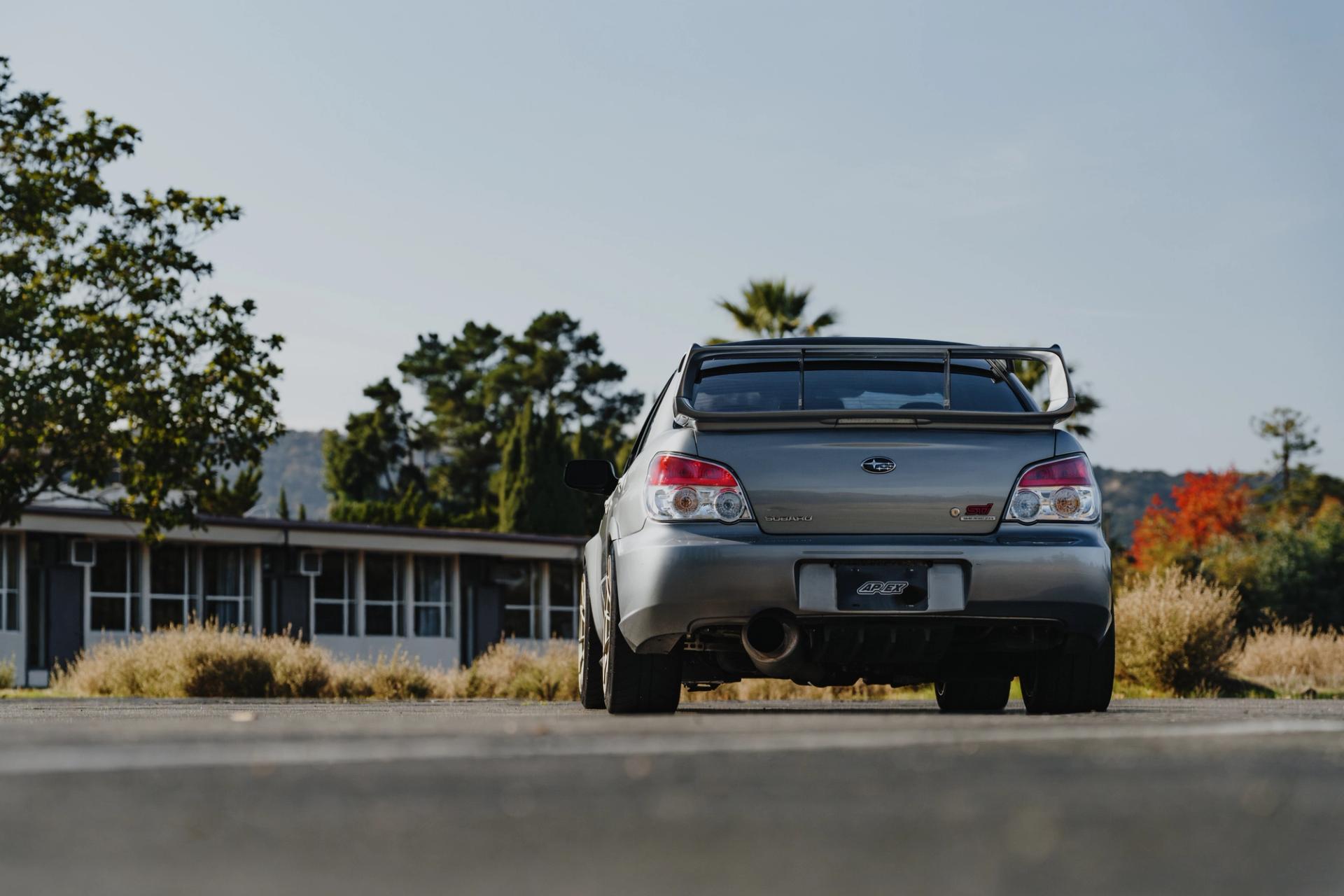 Subaru GD WRX STI with 18" SM-10RS Wheels in Motorsport Gold