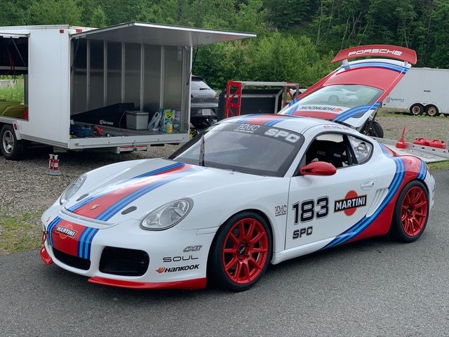 Porsche 987 Spec Cayman (SPC) with 18" SM-10 in Custom Finish on ...