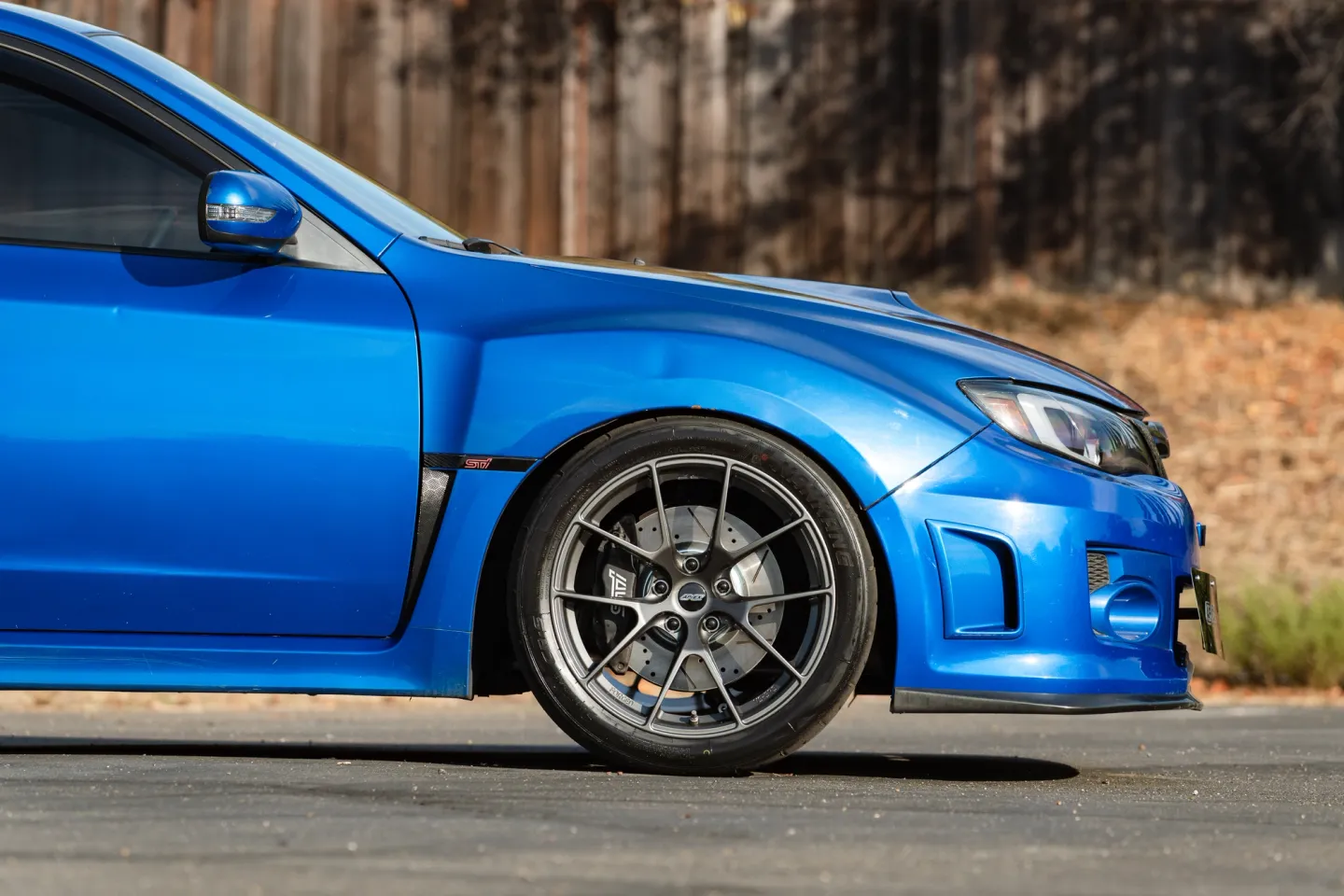 Subaru GR WRX STI with 18" VS-5RS Wheels in Anthracite