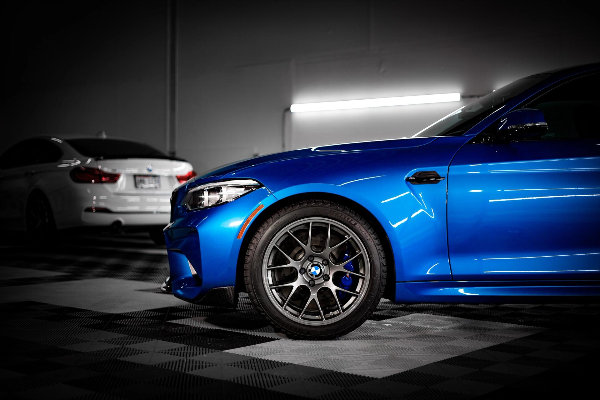 BMW F87 M2 with 18" EC-7 Wheels in Anthracite