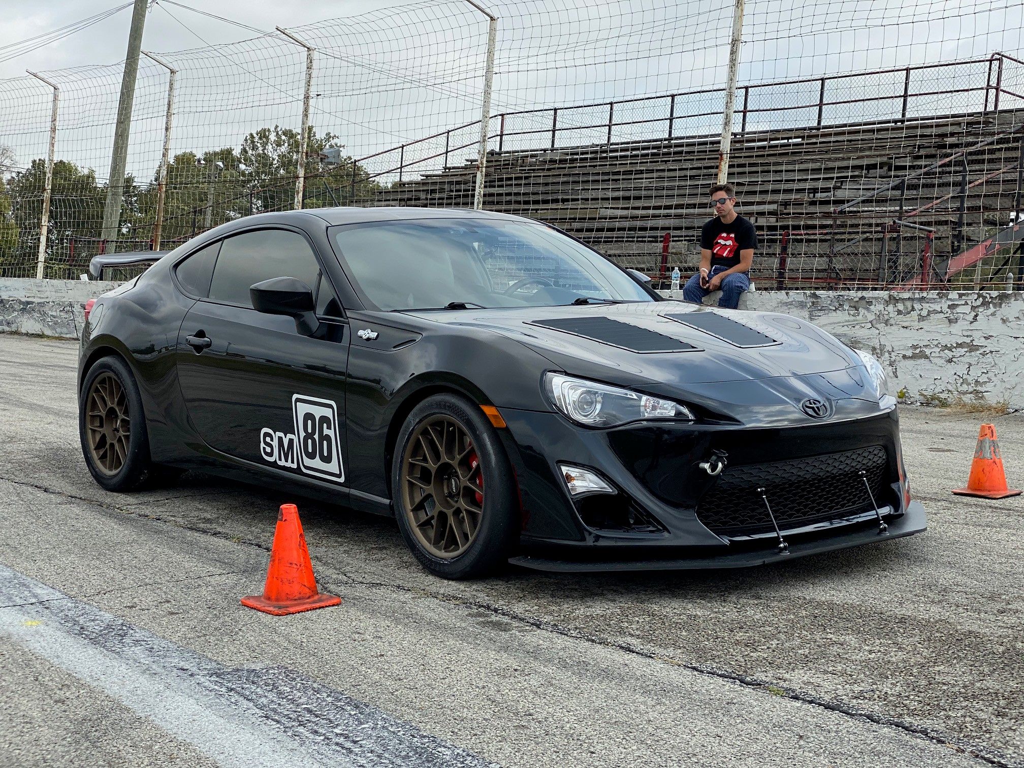 Scion FR-S with 17" ARC-8 in Satin Bronze on Scion ZN6 / Gen 1 - Apex Album