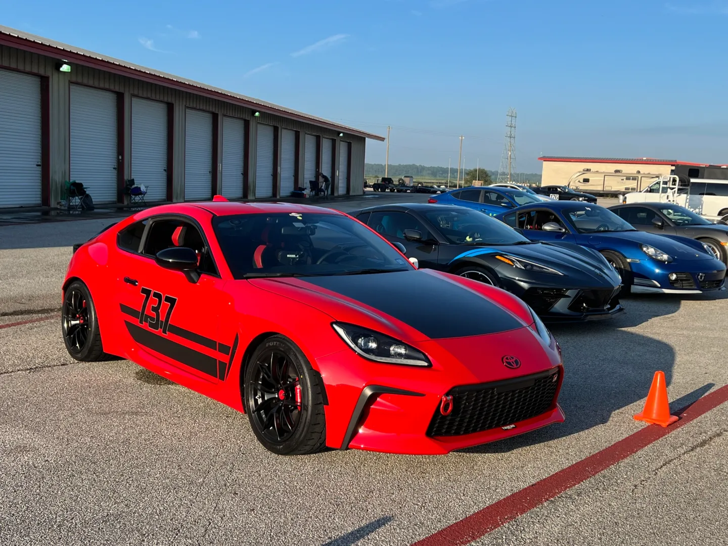 Toyota GR86 with 17" VS-5RS Wheels in Satin Black