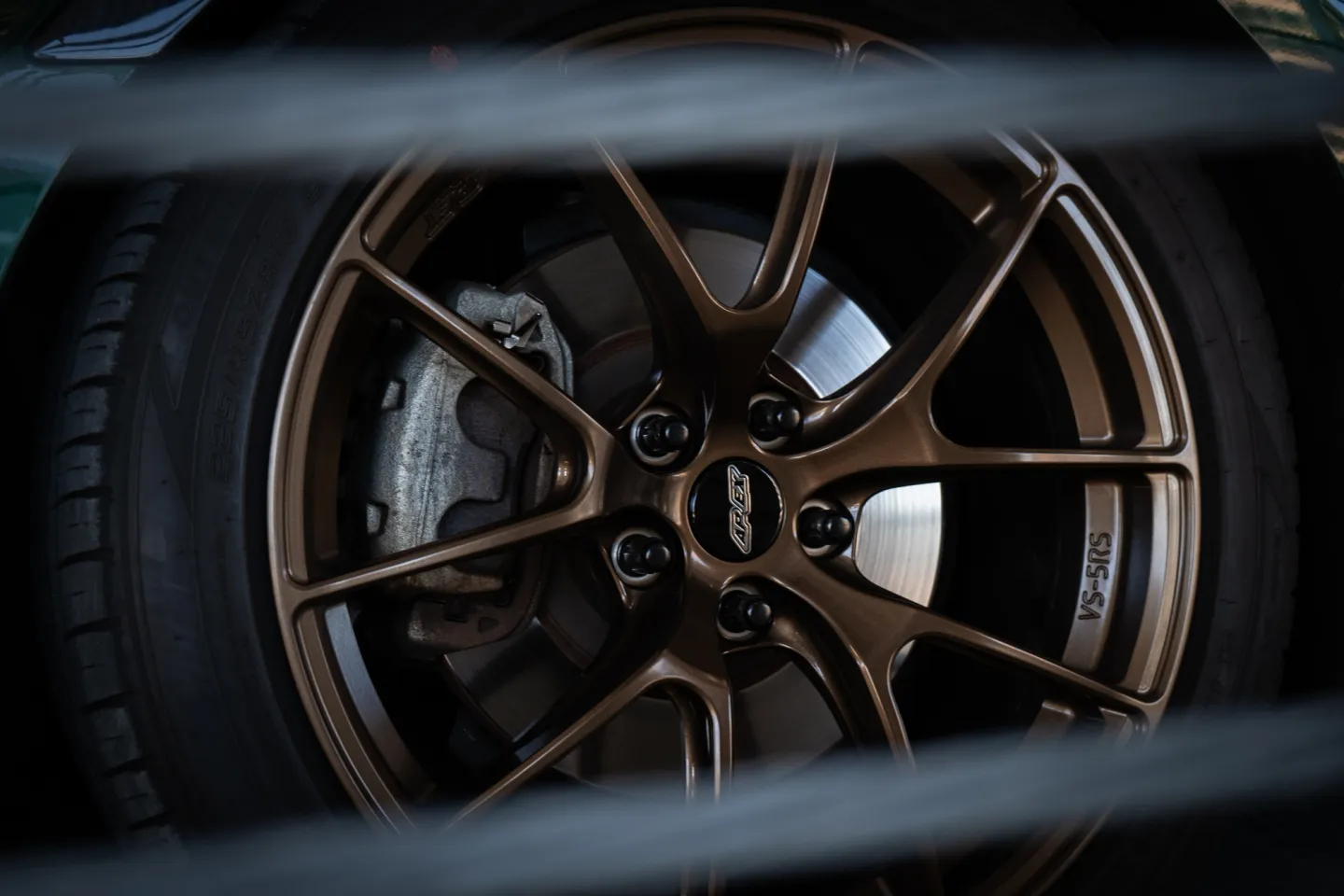 Toyota 86 / GT86 / FT86 with 17" VS-5RS Wheels in Satin Bronze