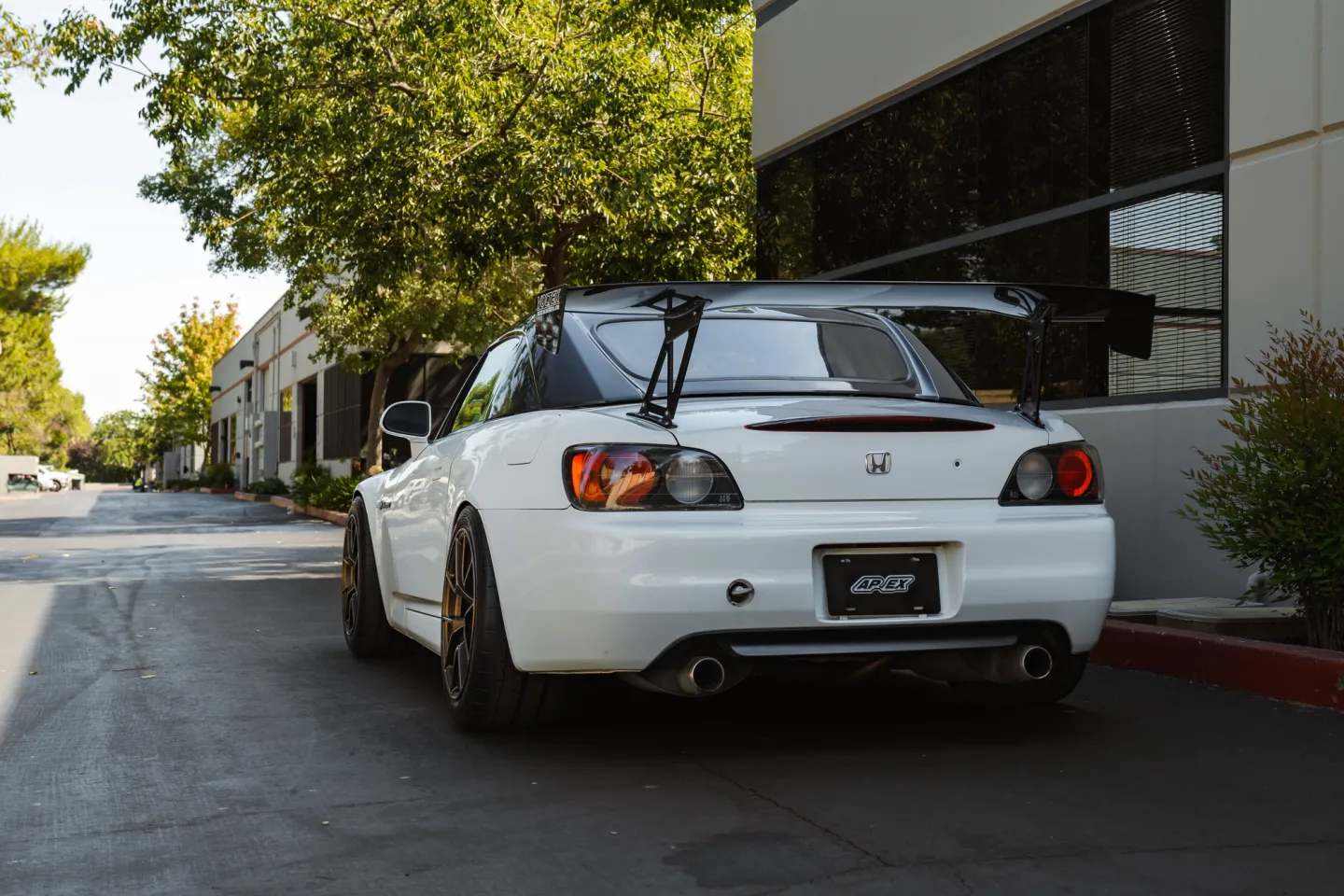 Honda S2000 with 17" VS-5RS Wheels in Satin Bronze