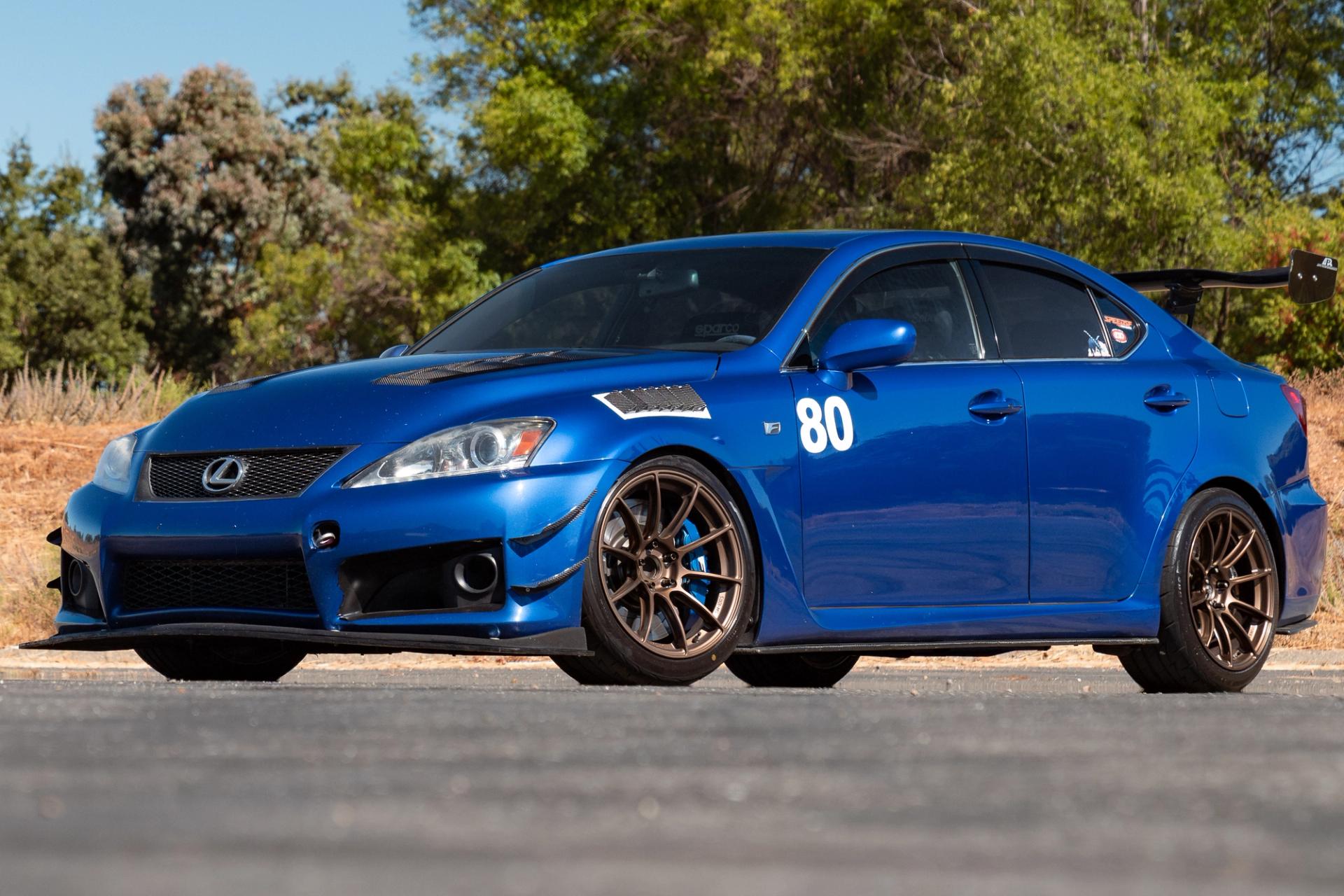 Lexus USE20 IS-F with 18" SM-10RS Wheels in Satin Bronze