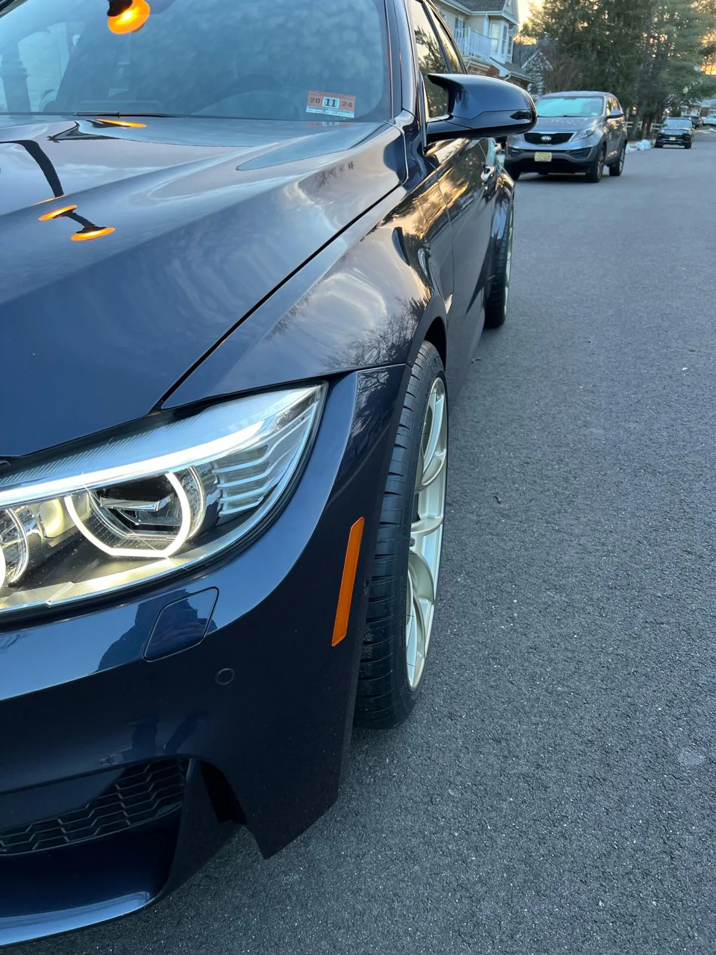 BMW F80 M3 with 19" VS-5RS Wheels in Motorsport Gold