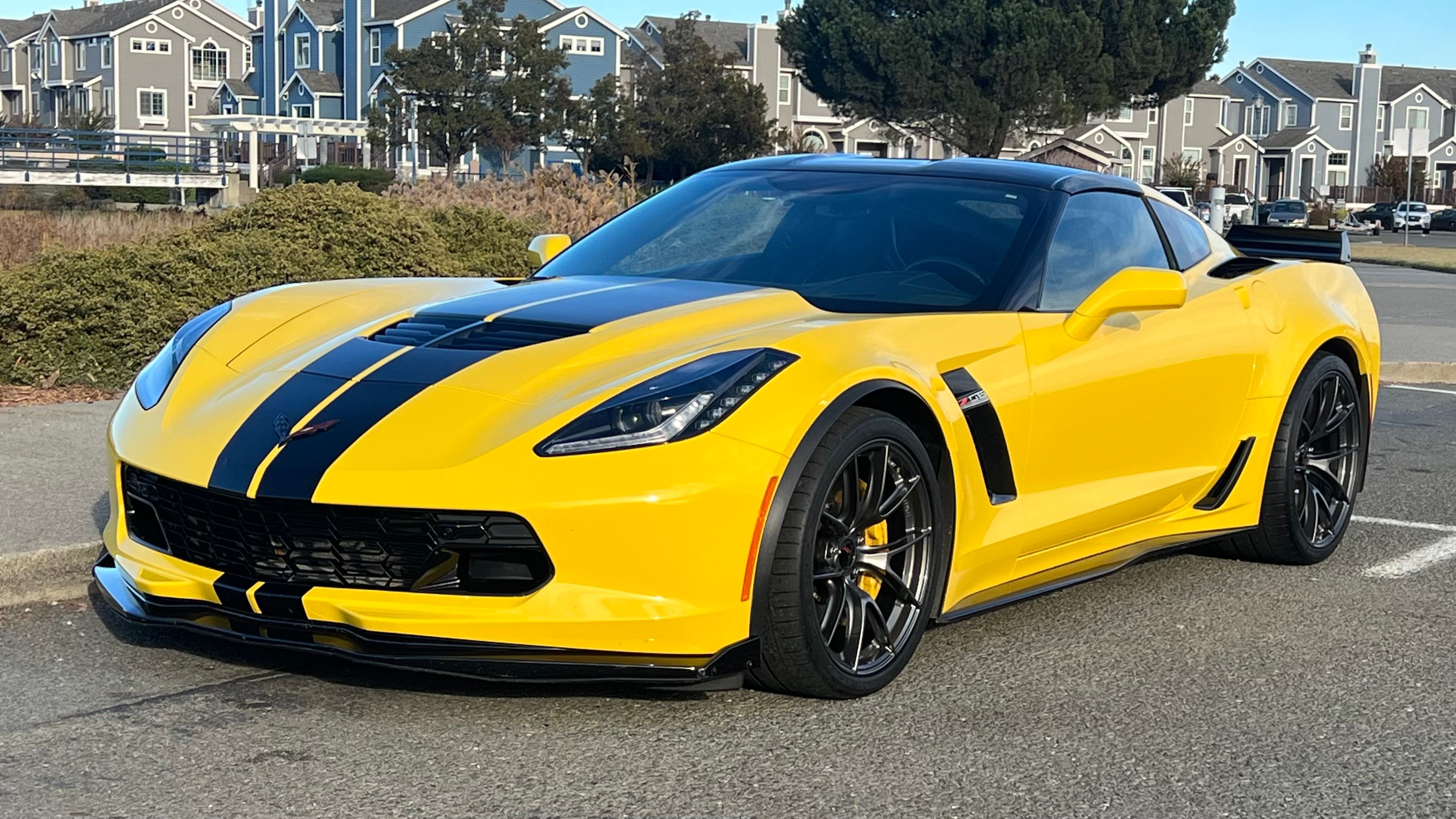 Chevrolet C7 Corvette Z06 with 19"/20" VS-5RS Wheels in Anthracite
