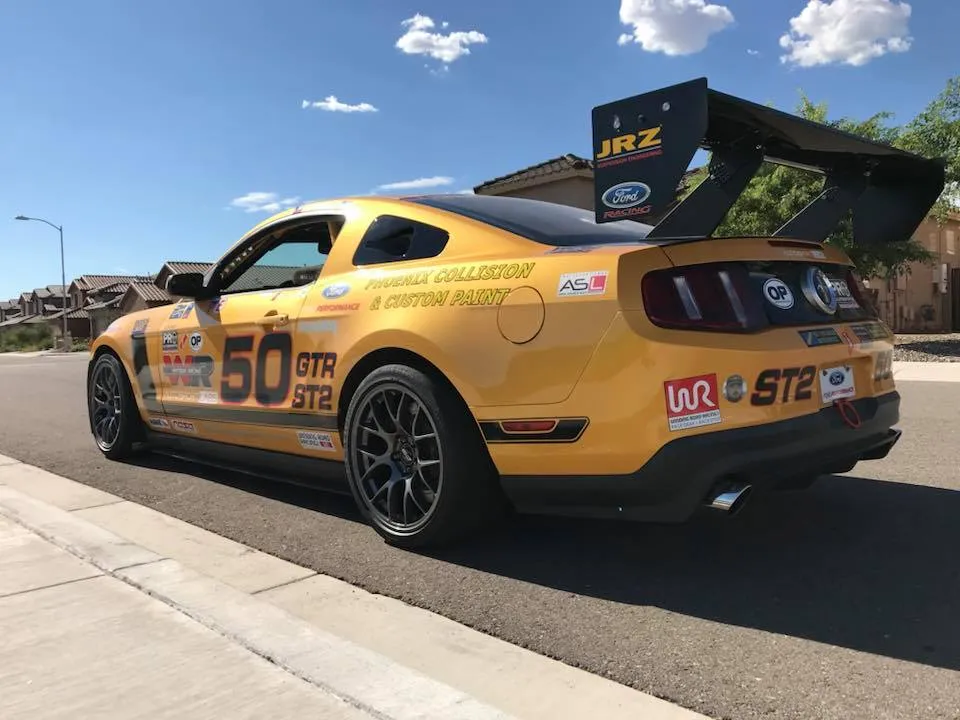 Ford S197 Mustang GT with 18" EC-7 Wheels in Anthracite
