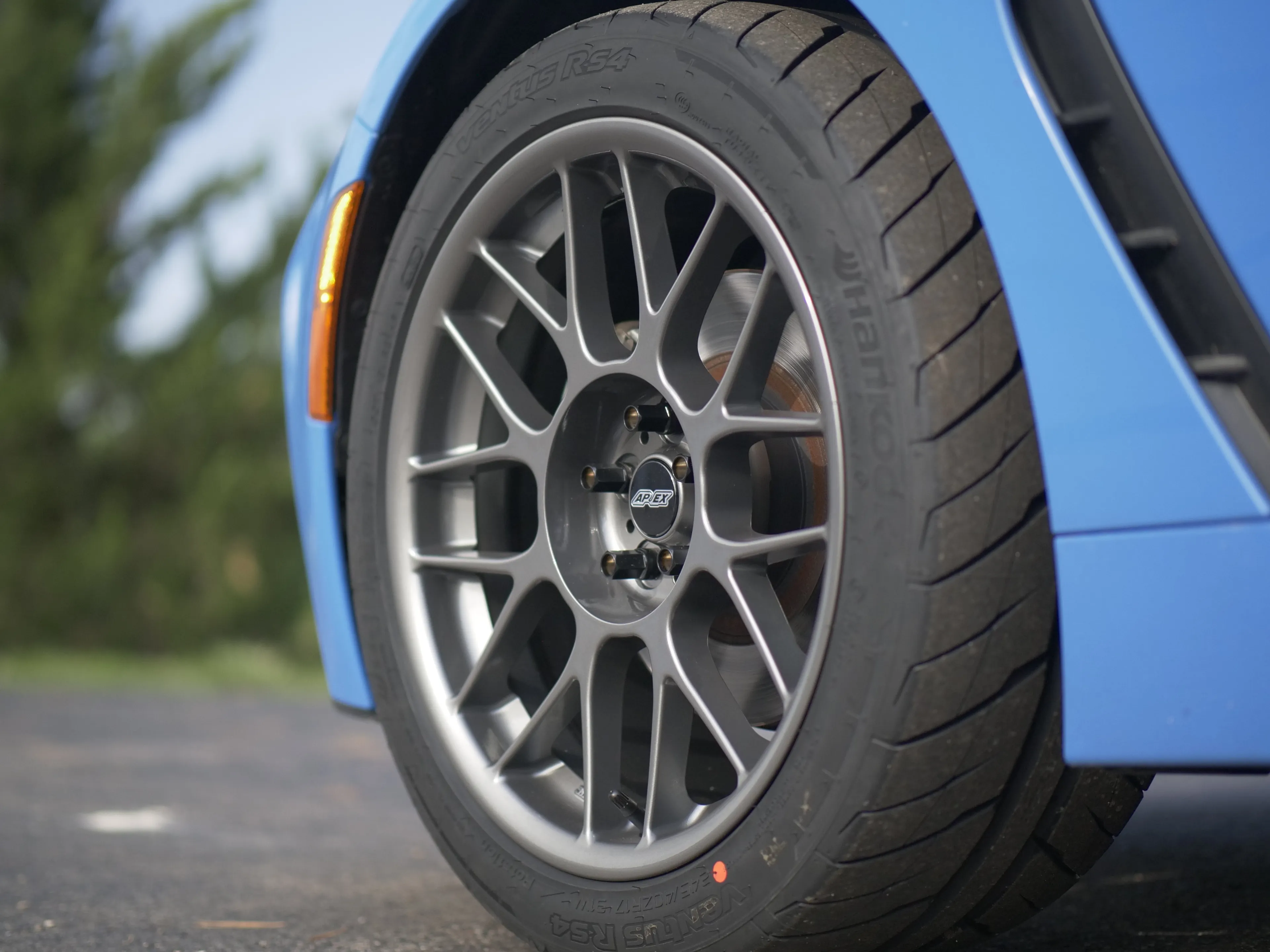 Toyota GR86 with 17" ARC-8 Wheels in Anthracite