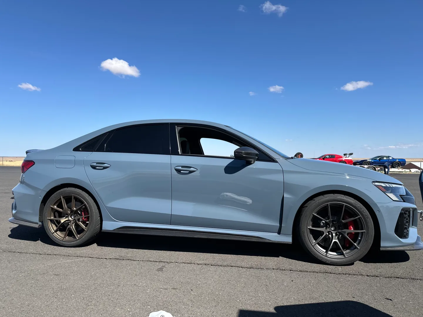 Audi 8Y RS 3 with 18" VS-5RS Wheels in Anthracite