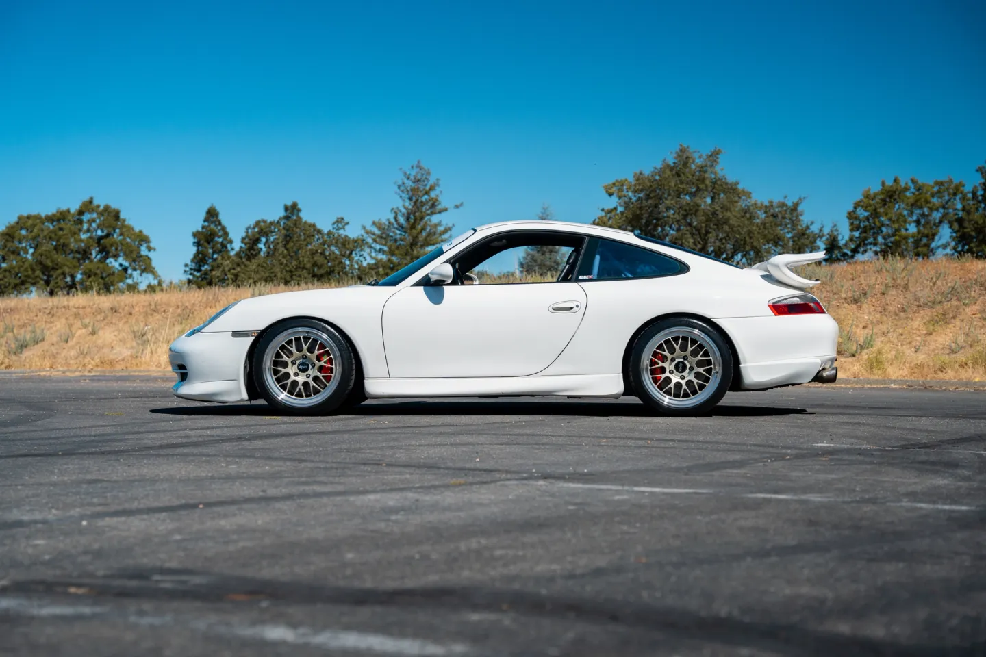 Porsche 911 996 Carrera with 18" ML-10RT Wheels in Machined Lip Gloss ...