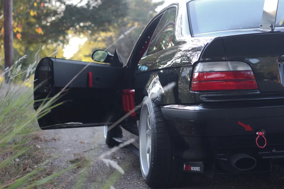 Mkah Motorsports E36 M3 With Wide FL-5 Wheels