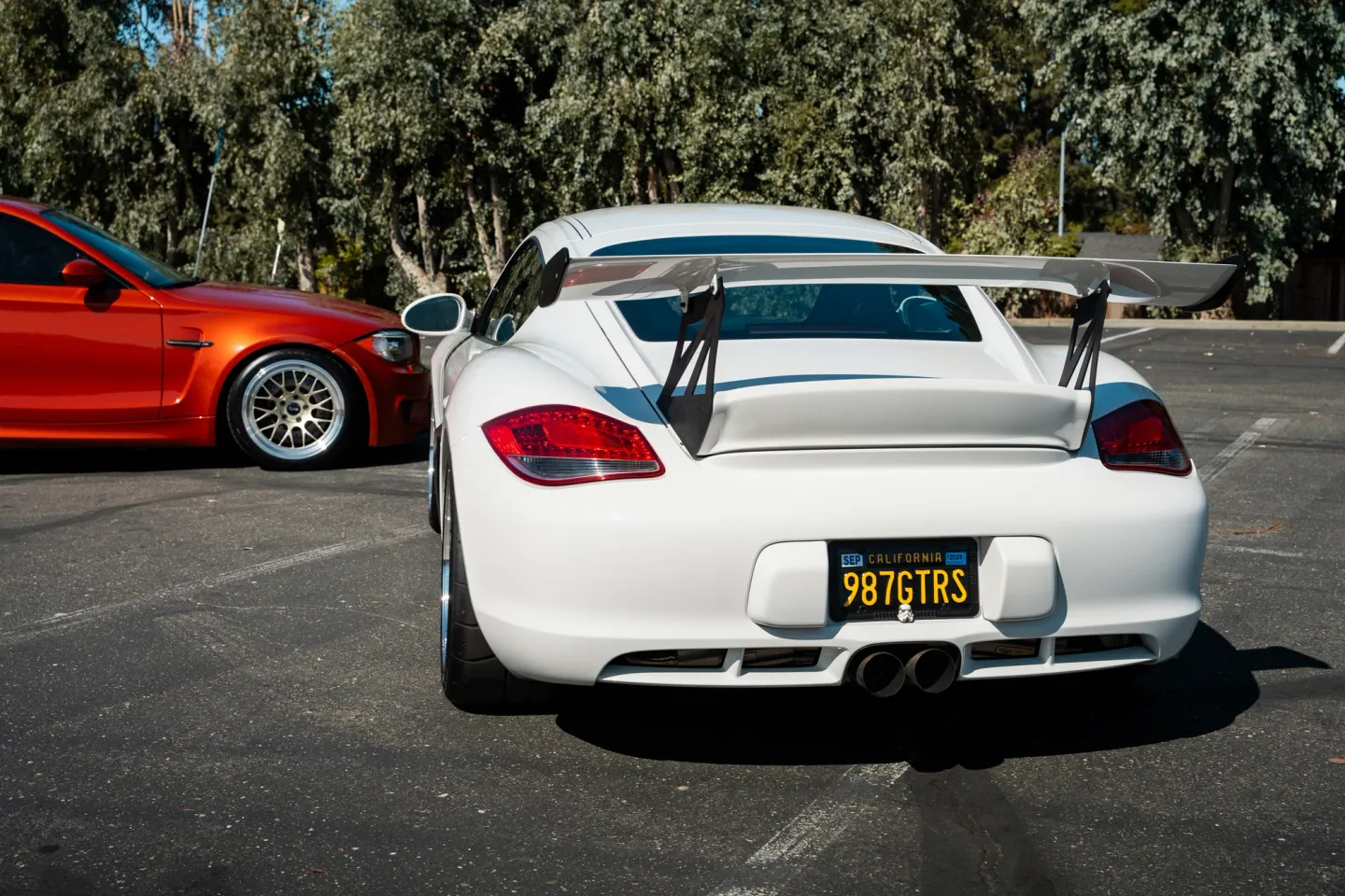 Porsche 987 Cayman Base with 18" ML-10RT Wheels in Machined Lip Gloss ...