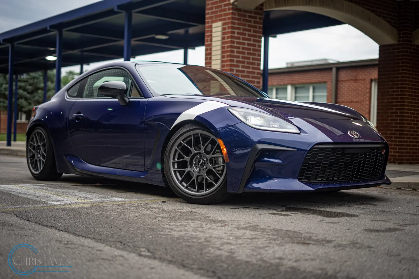 Toyota GR86 with 17" ARC-8 Wheels in Anthracite